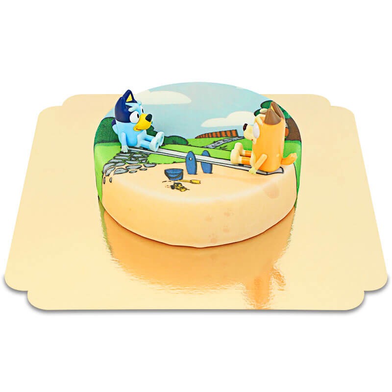 Bluey®-Figur auf Torte bestellen deineTorte.de