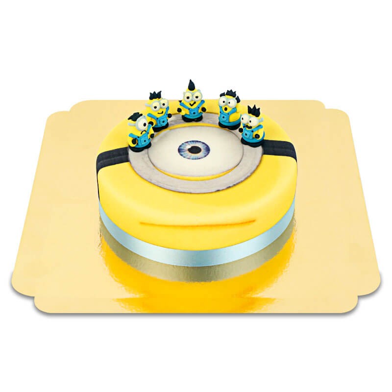 Minion® auf einstöckiger Torte deineTorte.de